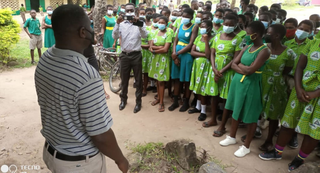 Nsawam-Adoagyiri MP donates reading materials, exercise book and nose ...